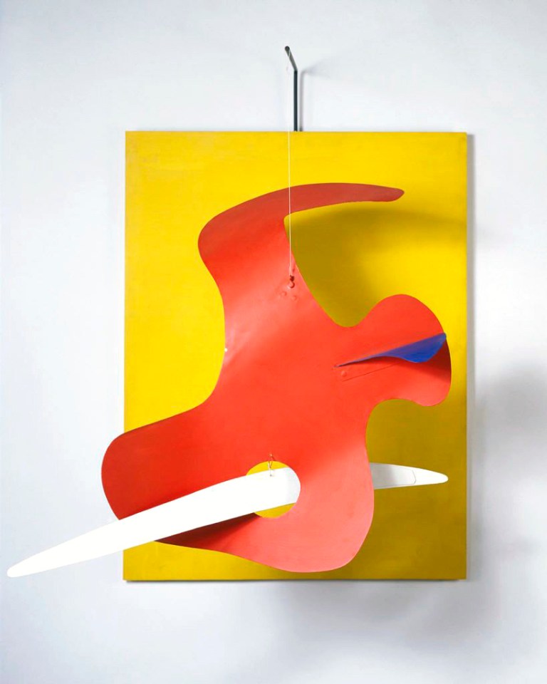 Alexander Calder Form against Yellow (Yellow Panel)Art Blart _ art and ...