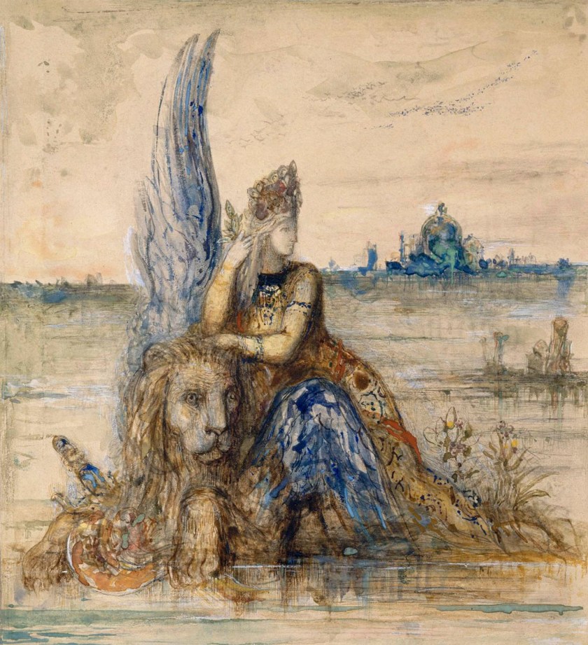 Gustave Moreau Fairy with GriffonsArt Blart _ art and cultural memory ...