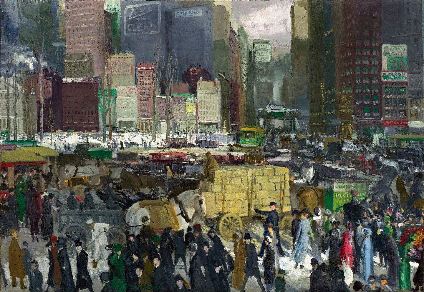 George Bellows Riverfront No.1Art Blart _ art and cultural memory archive