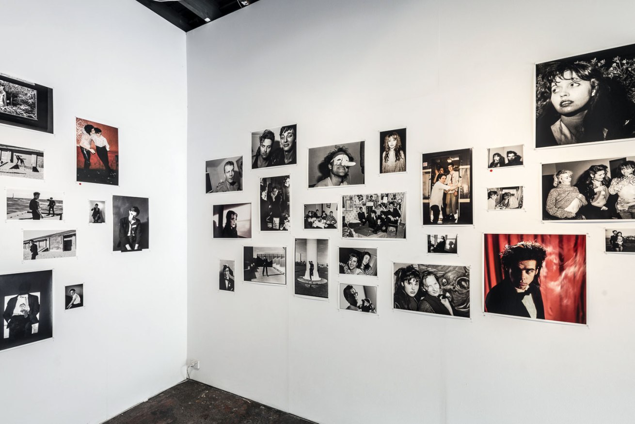 Peter Milne Nick Cave and Rowland S Howard after Birthday Party gig ...