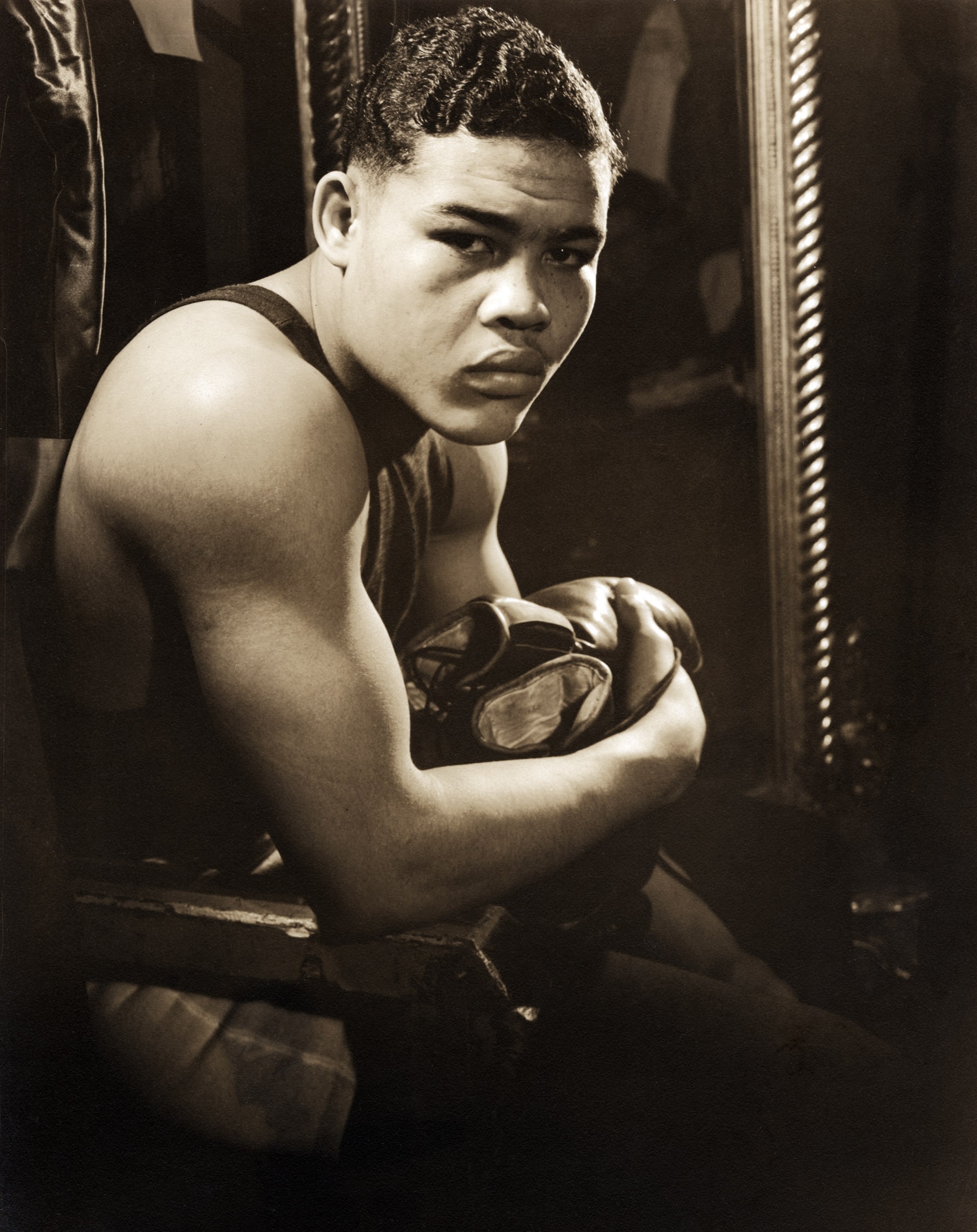 Lusha Nelson (Latvian-American, 1907-1938) ‘Joe Louis’ 1935Art Blart ...