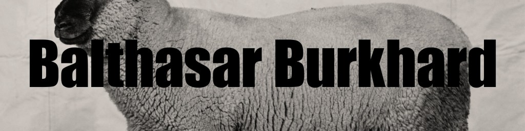 'Balthasar Burkhard' at Fotomuseum Winterthur and Fotostiftung Schweiz