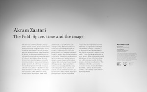 'Akram Zaatari: The Fold – Space, time and the image'