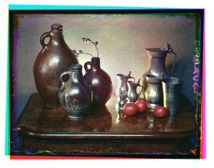 Still life colour separation images by Bernard F. Eilers