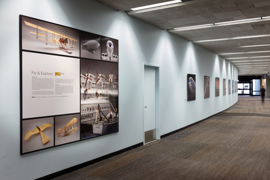 'Model Aircraft' at SFO Museum, San Francisco International Airport