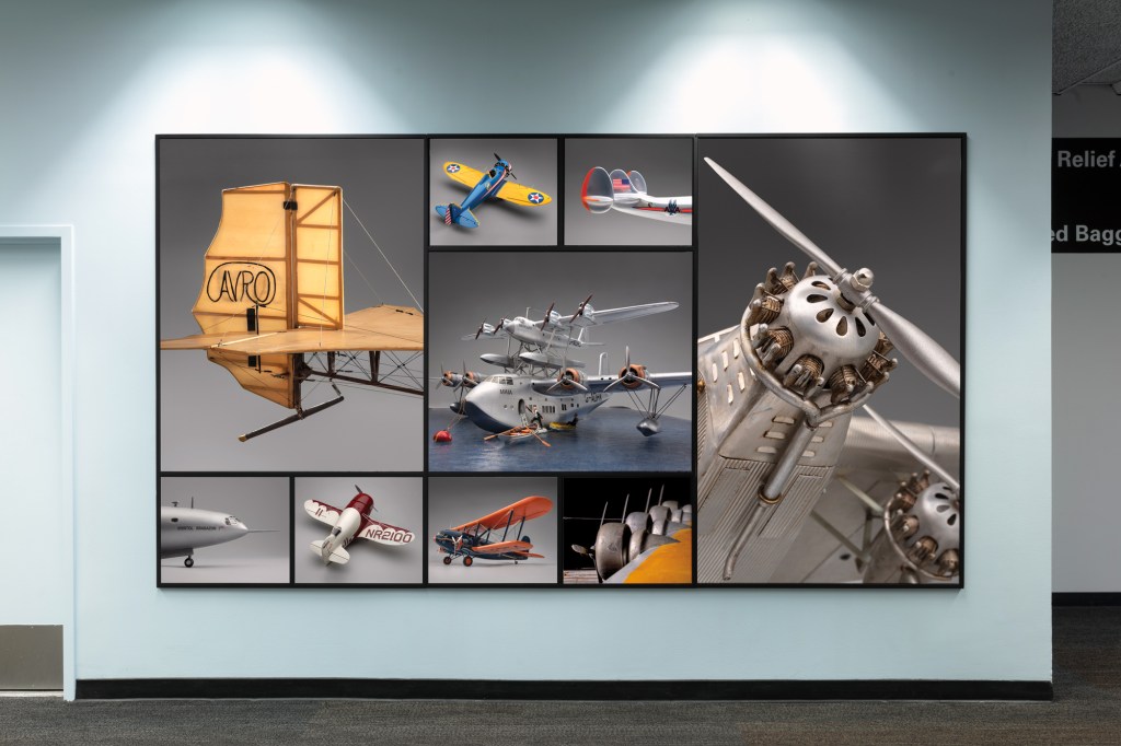 'Model Aircraft' at SFO Museum, San Francisco International Airport