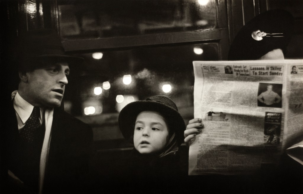 'Walker Evans – Subway portraits' 1938-1941