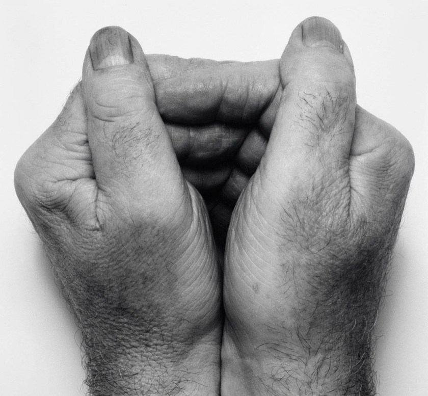 John Coplans Hands Squeezing KneesArt Blart _ art and cultural memory ...