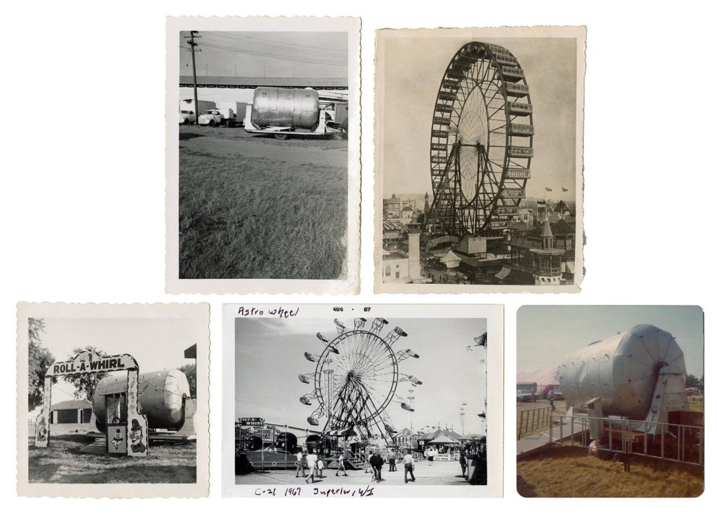 'Carnival attractions and circus photos'