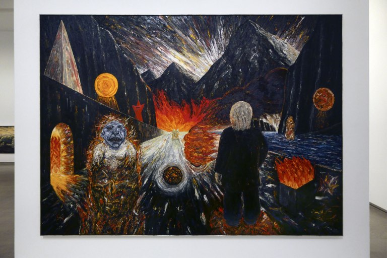 'Peter Booth' at TarraWarra Museum of Art, Healesville