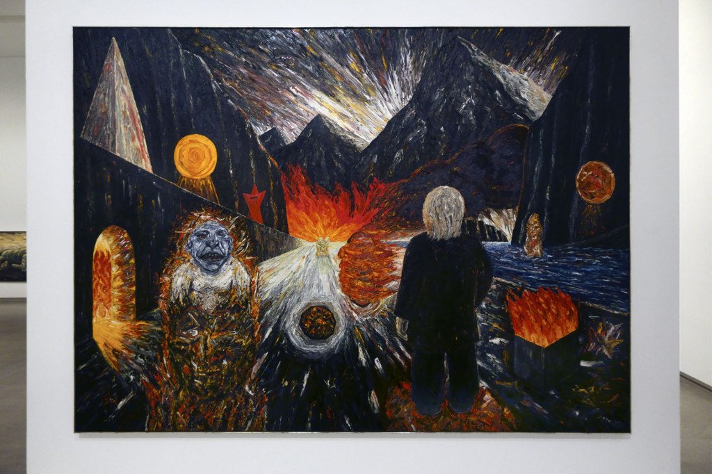 'Peter Booth' at TarraWarra Museum of Art, Healesville