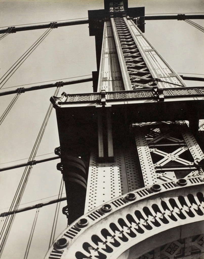 Berenice Abbott Manhattan Bridge Looking UpArt Blart _ art and cultural ...
