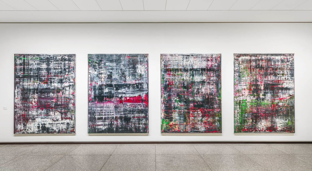 'Gerhard Richter. 100 Works for Berlin' at Neue Nationalgalerie, Berlin