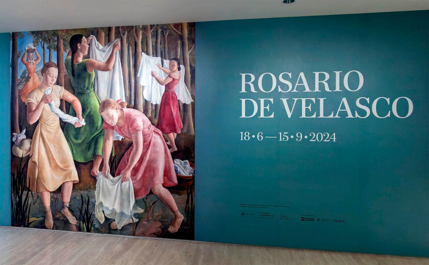 Rosario de Velasco painting Laundresses / The WasherwomenArt Blart ...
