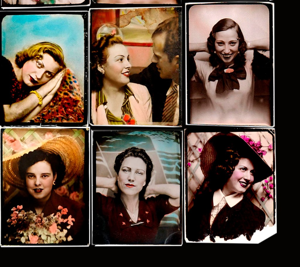 Color Photobooth PortraitsArt Blart _ art and cultural memory archive