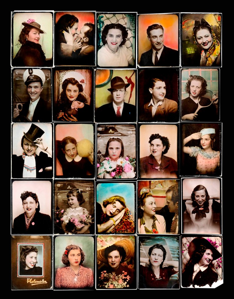 Women Photobooth PortraitsArt Blart _ art and cultural memory archive